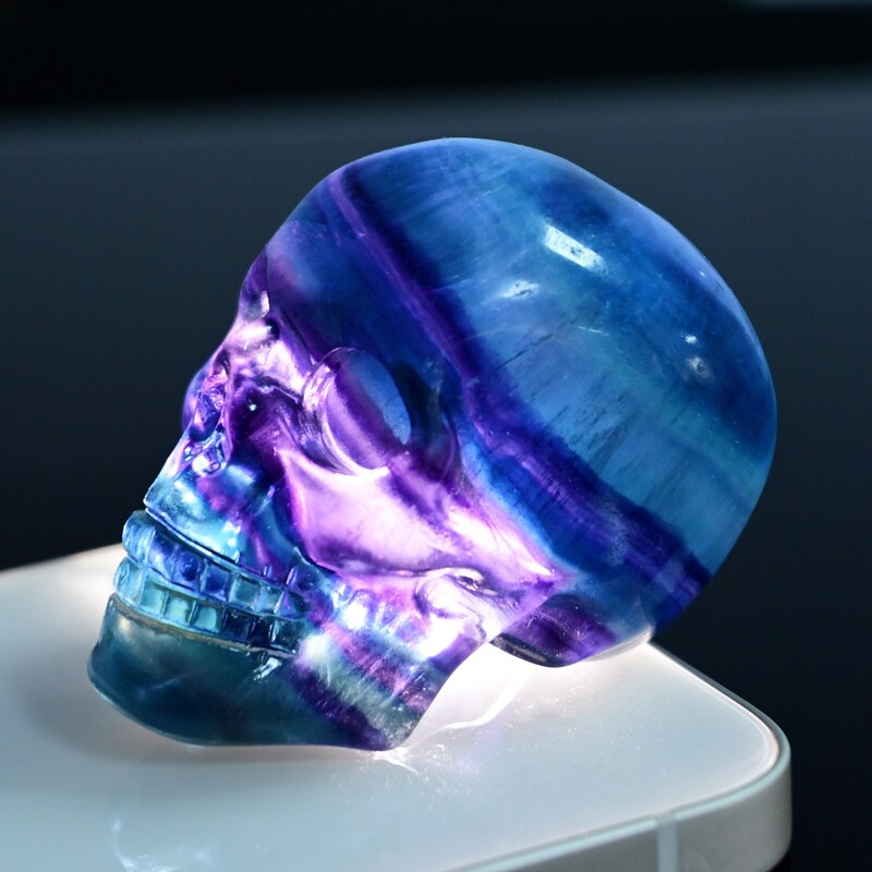 Crystal Skull - Etsy