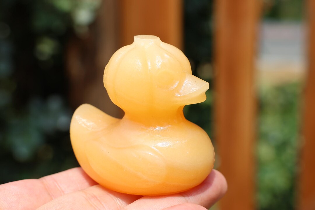 2.1'' Natural Geode Stone Duck，crystal Duck Carving，yellow Duck，crystal ...