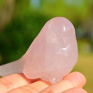 2.4'' Natural Quartz Crystal Bird Carved，crystal Bird Decor，fluorite ...
