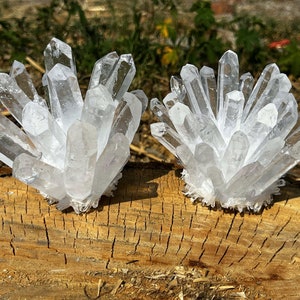 200-600G+ Crystal Cluster，clear Quartz Cluster，crystal Decor，crystal ...
