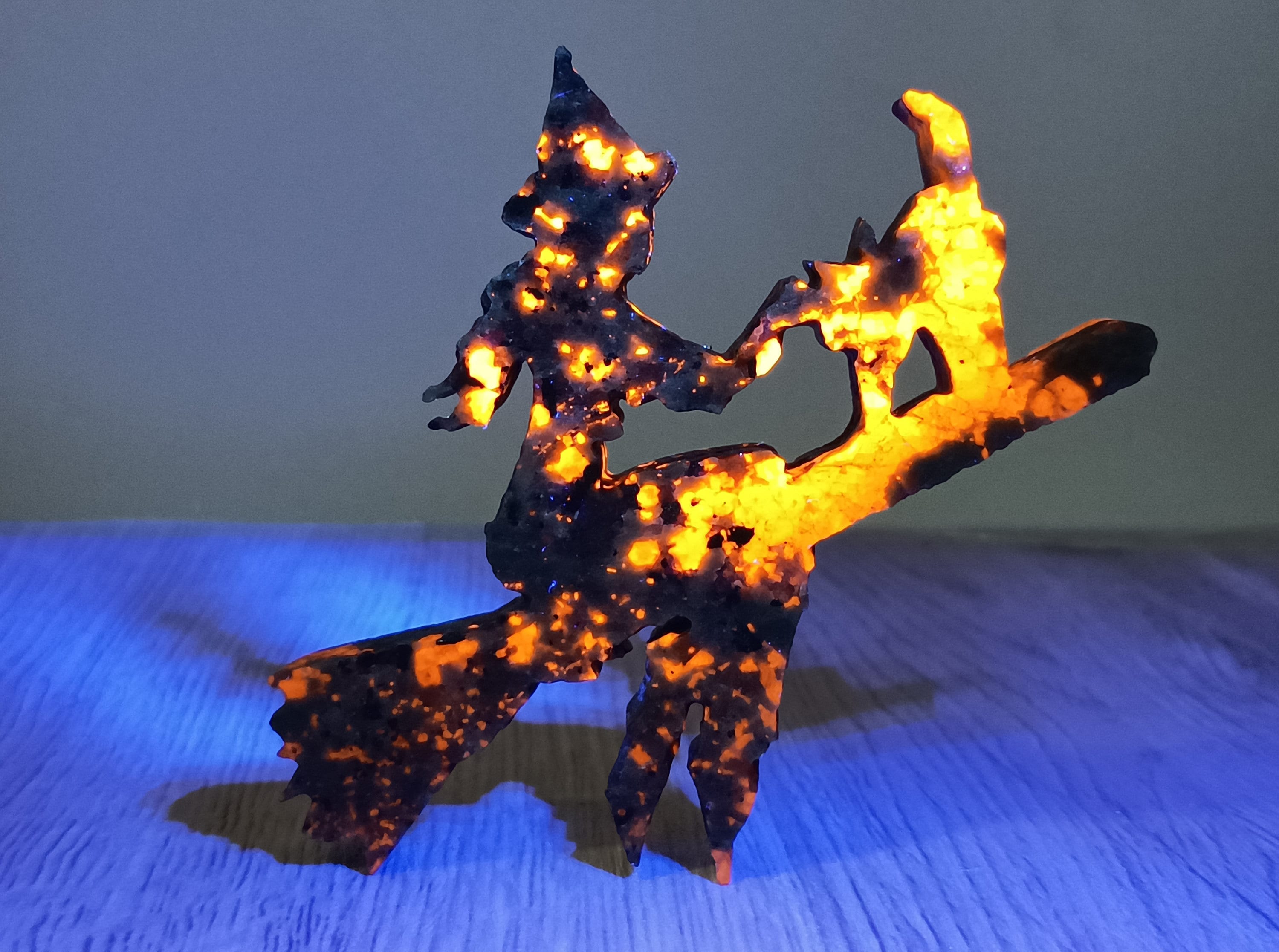 4.1'' Natural Hand Carved Yooperlite Witchcrystal - Etsy