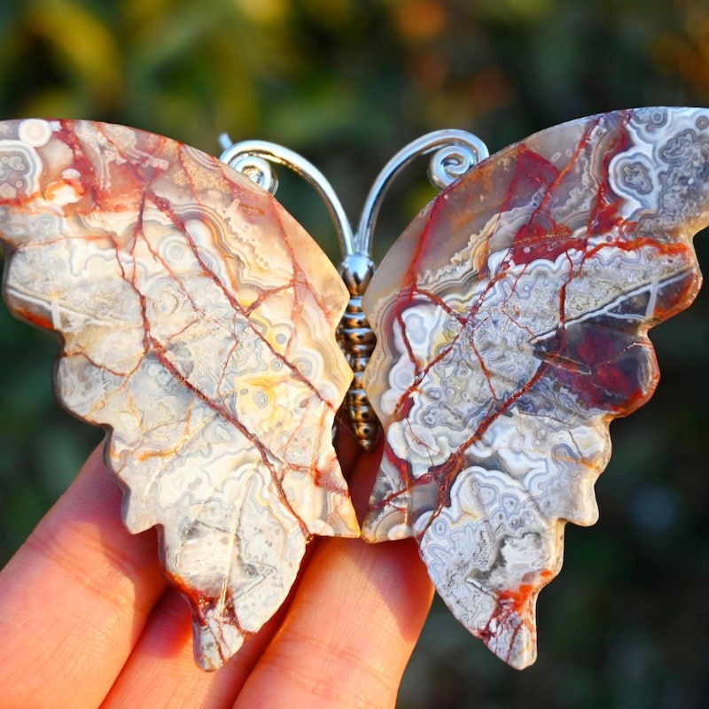 Agate Butterfly - Etsy