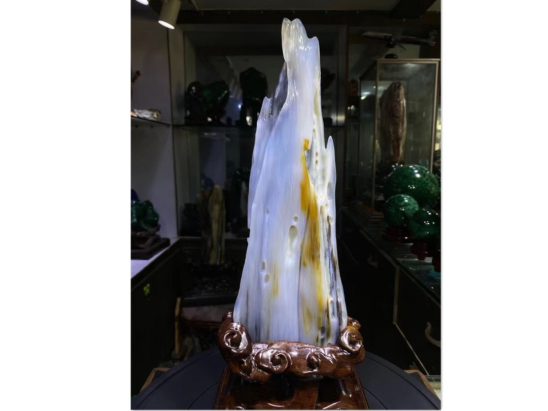 20.79LB Natural Hand Carved Jade Specimen Gemstonecrystal - Etsy