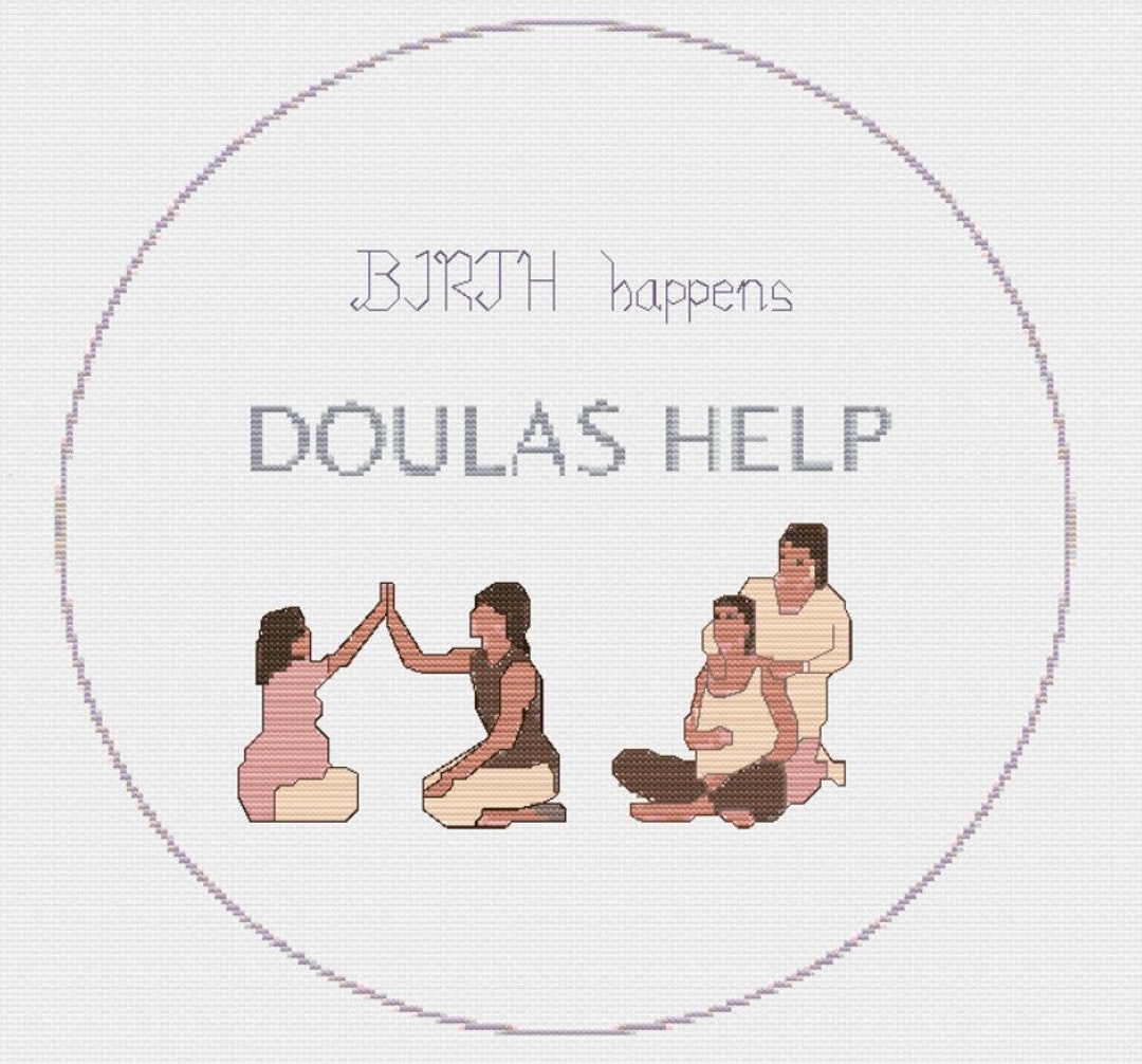 Doulas Help - Cross Stitch Pattern (DIGITAL DOWNLOAD) - Easy Cross ...
