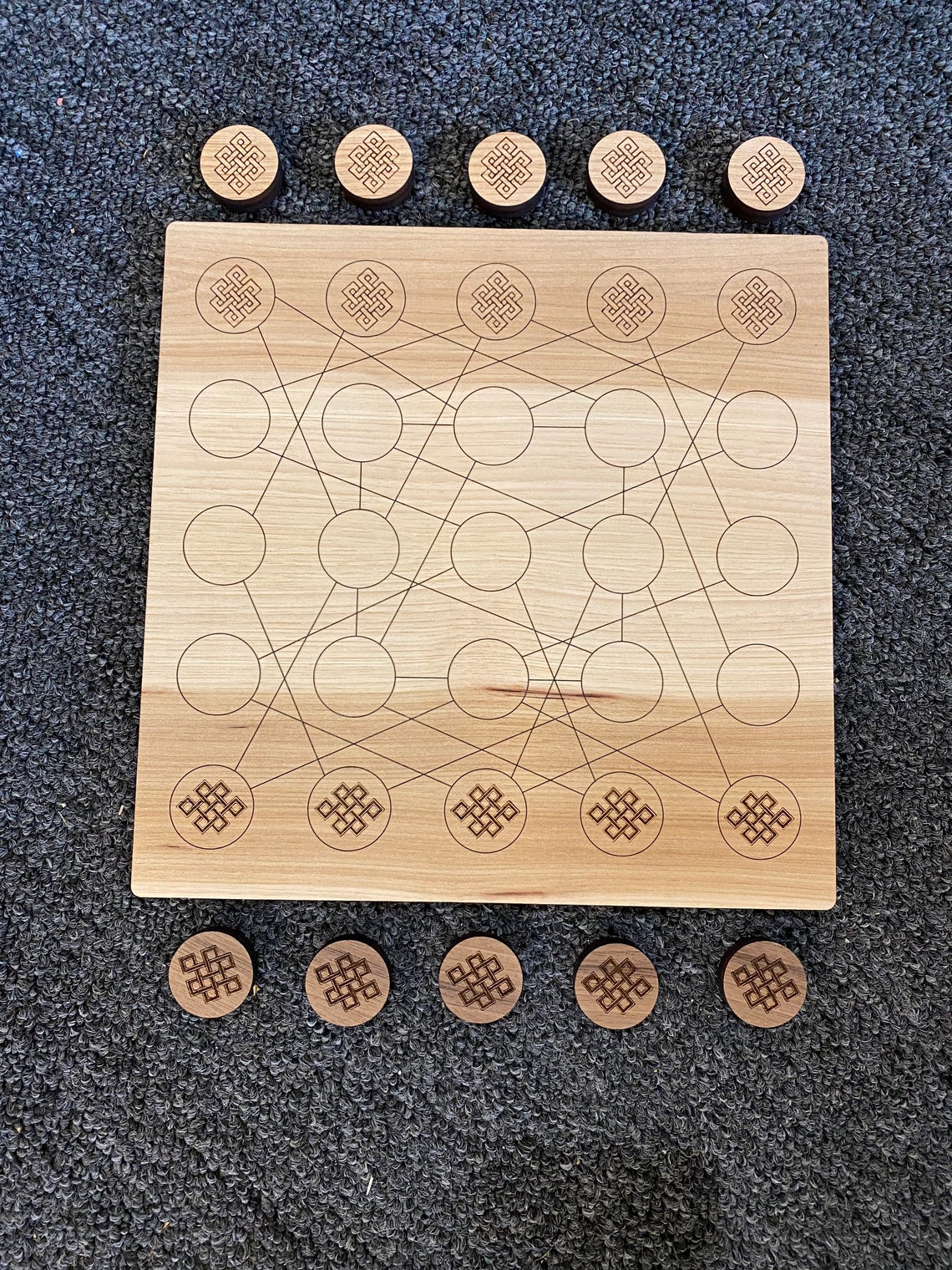 Jarmo Board Game / Personalized / unique / Ancient/ strategy / | Etsy