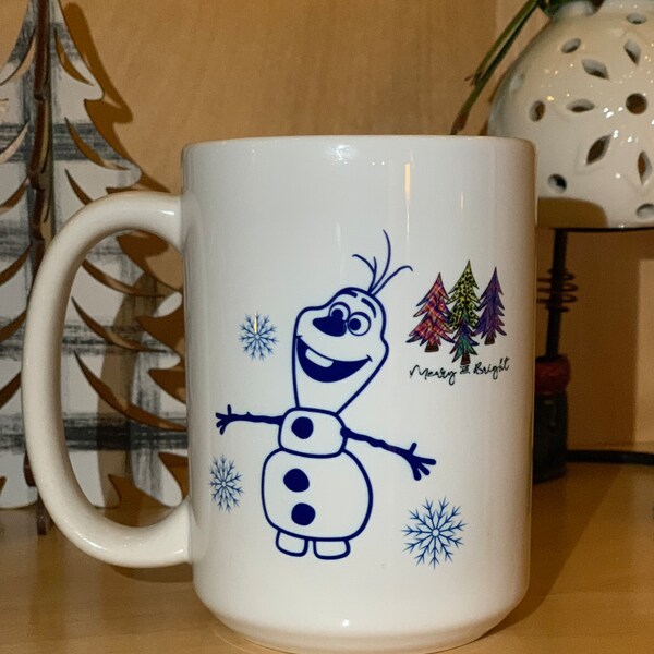 Olaf Mug - Etsy