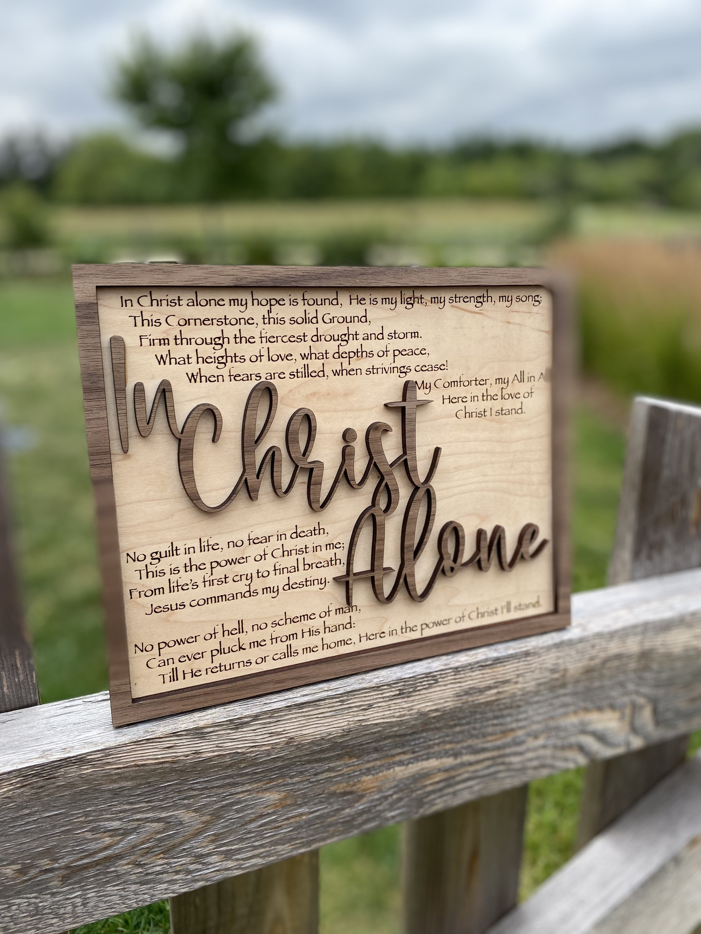 Song Lyric Sign / Hymn/ Personalized/ Gift / Wedding / First Dance ...