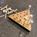Personalized Triangle Peg Jump Game / Golf Tee / Solitaire/ Gift ...