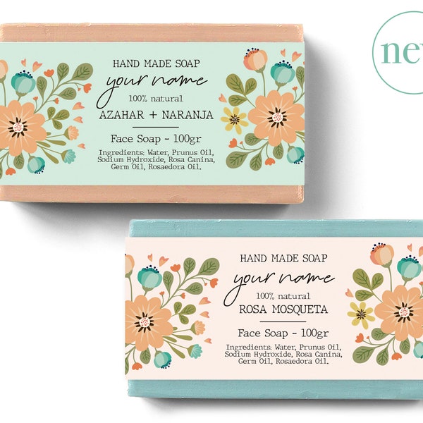 Custom Soap Labels - Etsy