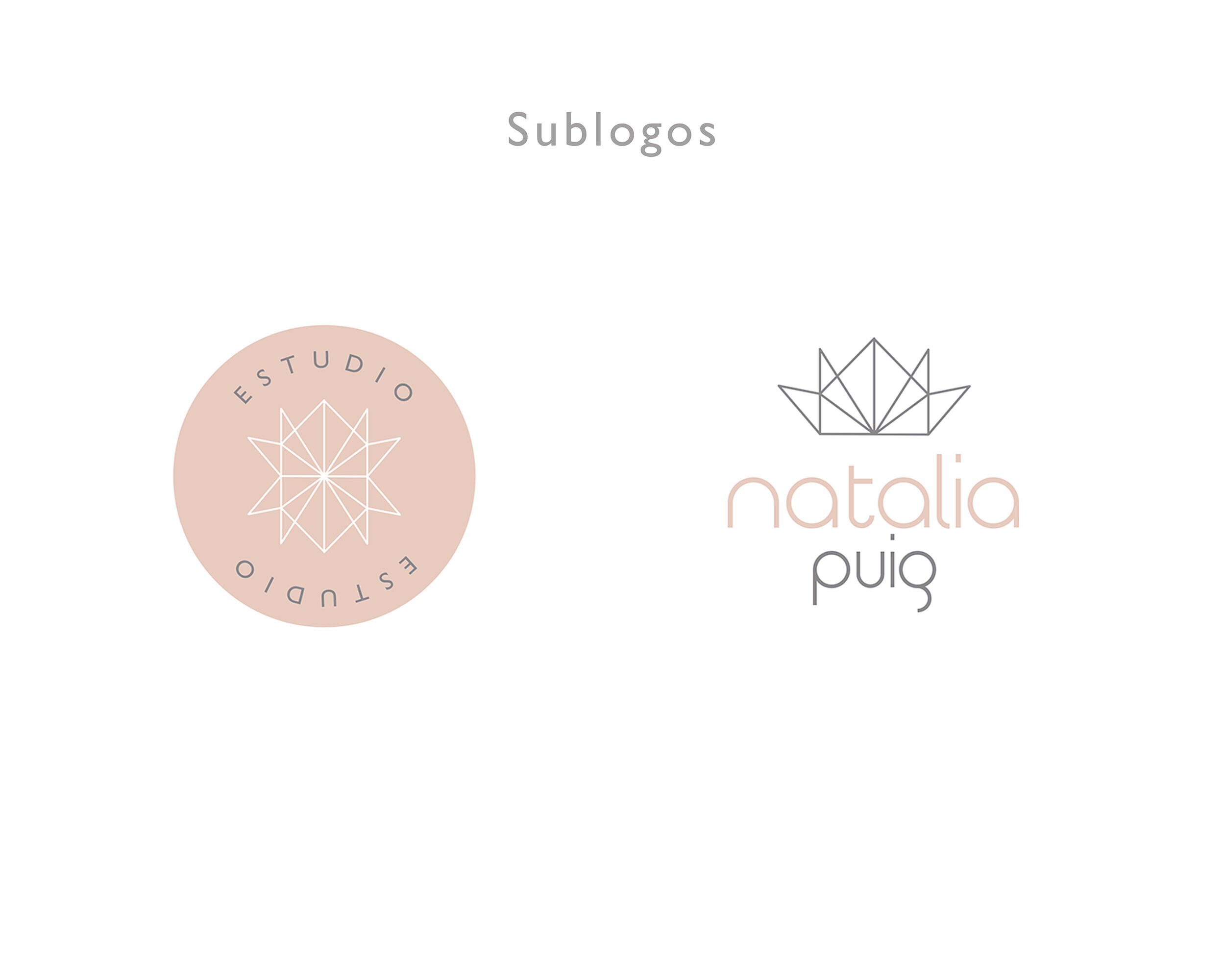 Logo with geometric anagram Personal brand that gives value | Etsy