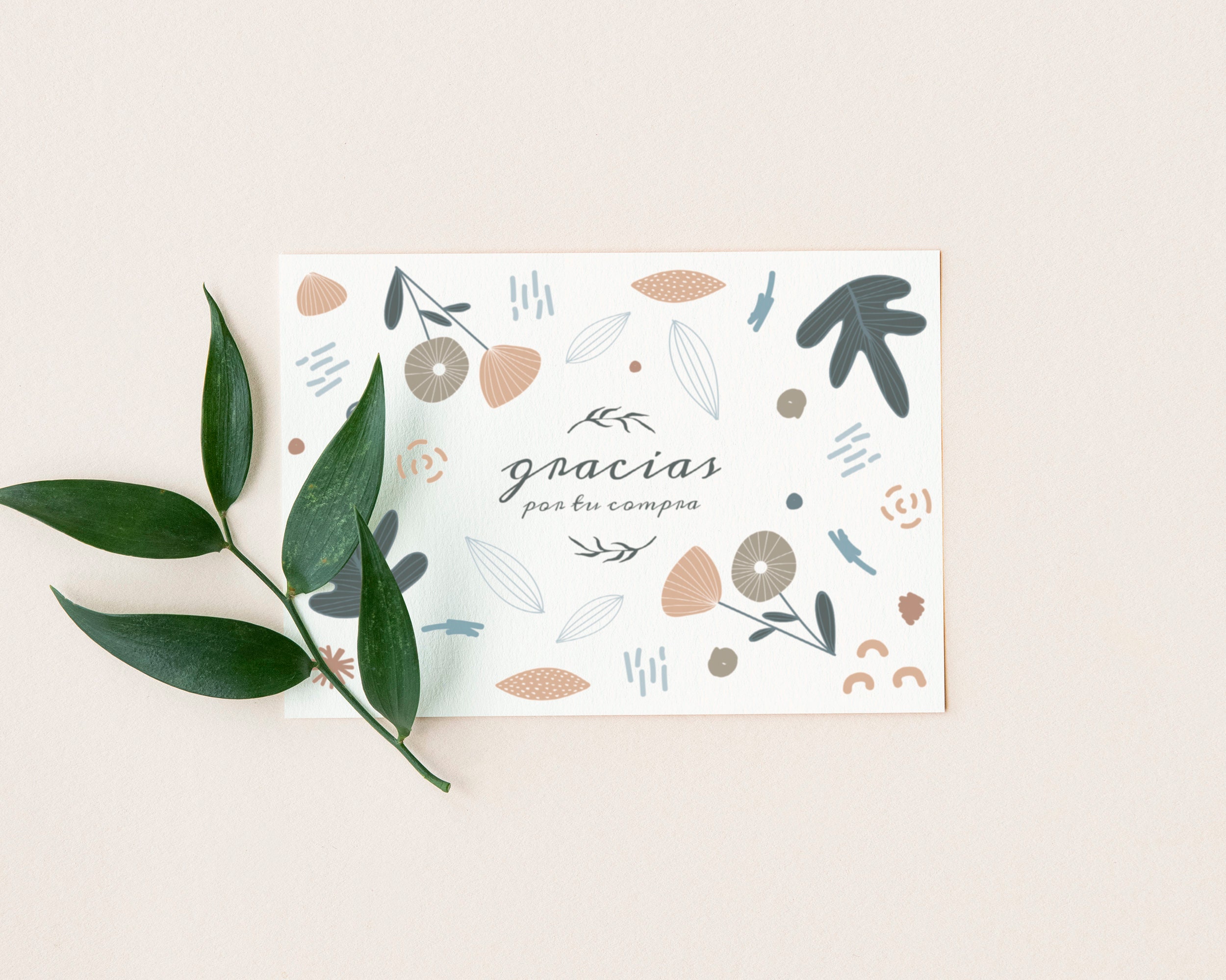 Tarjeta de agradecimiento imprimible Ideas de como dar las | Etsy España
