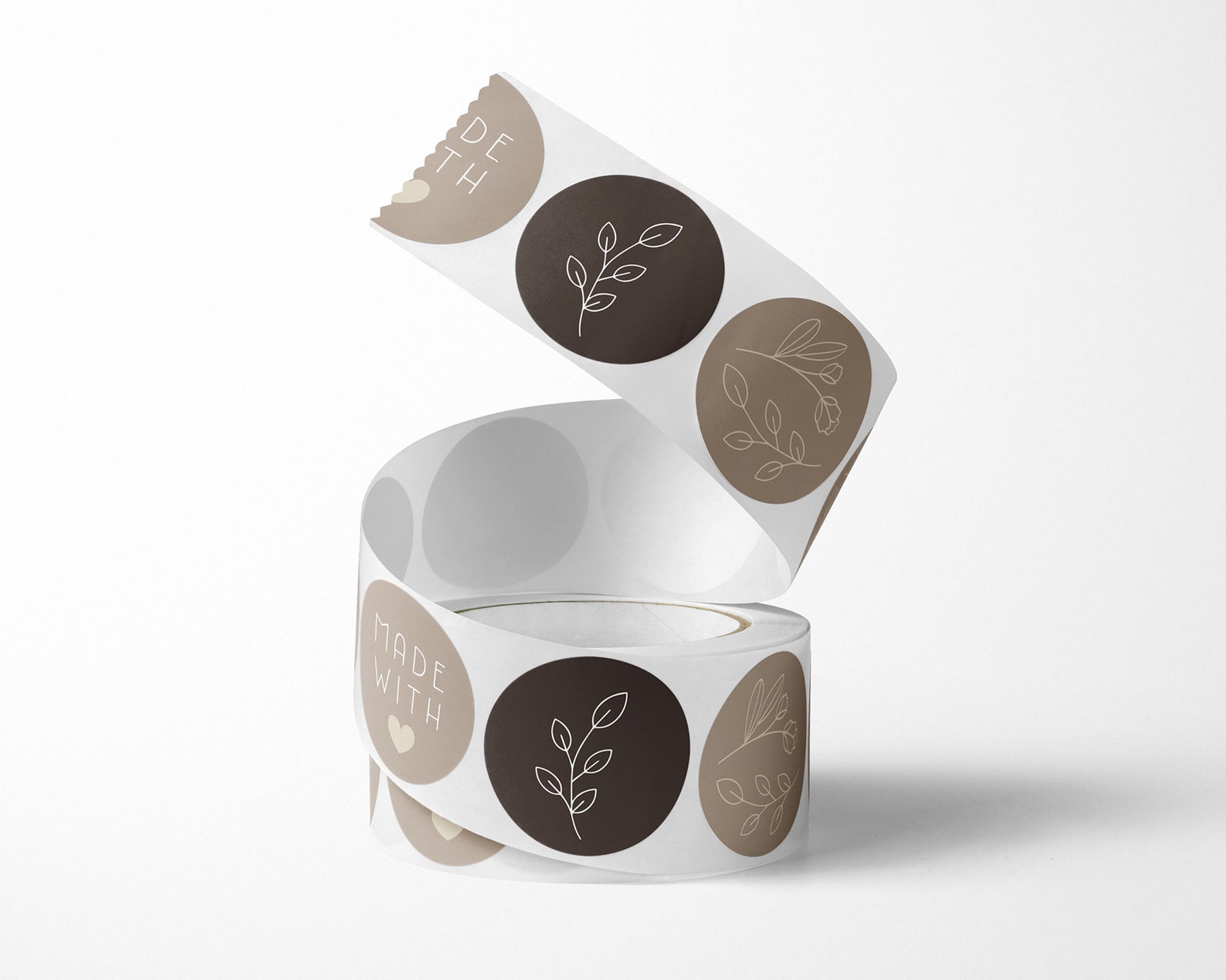 Tissue Paper & 5 Stickers Customizable Design With Your Logo | Etsy