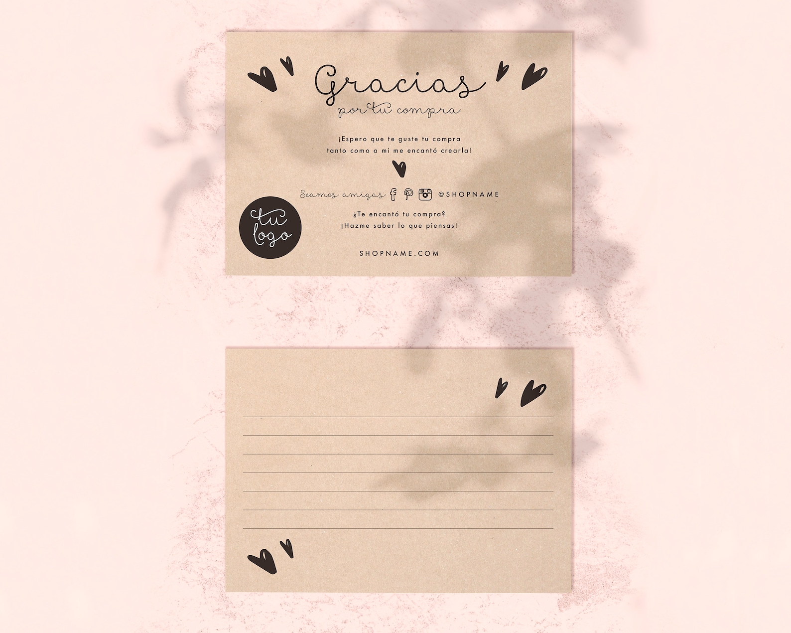 Tarjeta de agradecimiento personalizada Ideas de como dar las - Etsy España