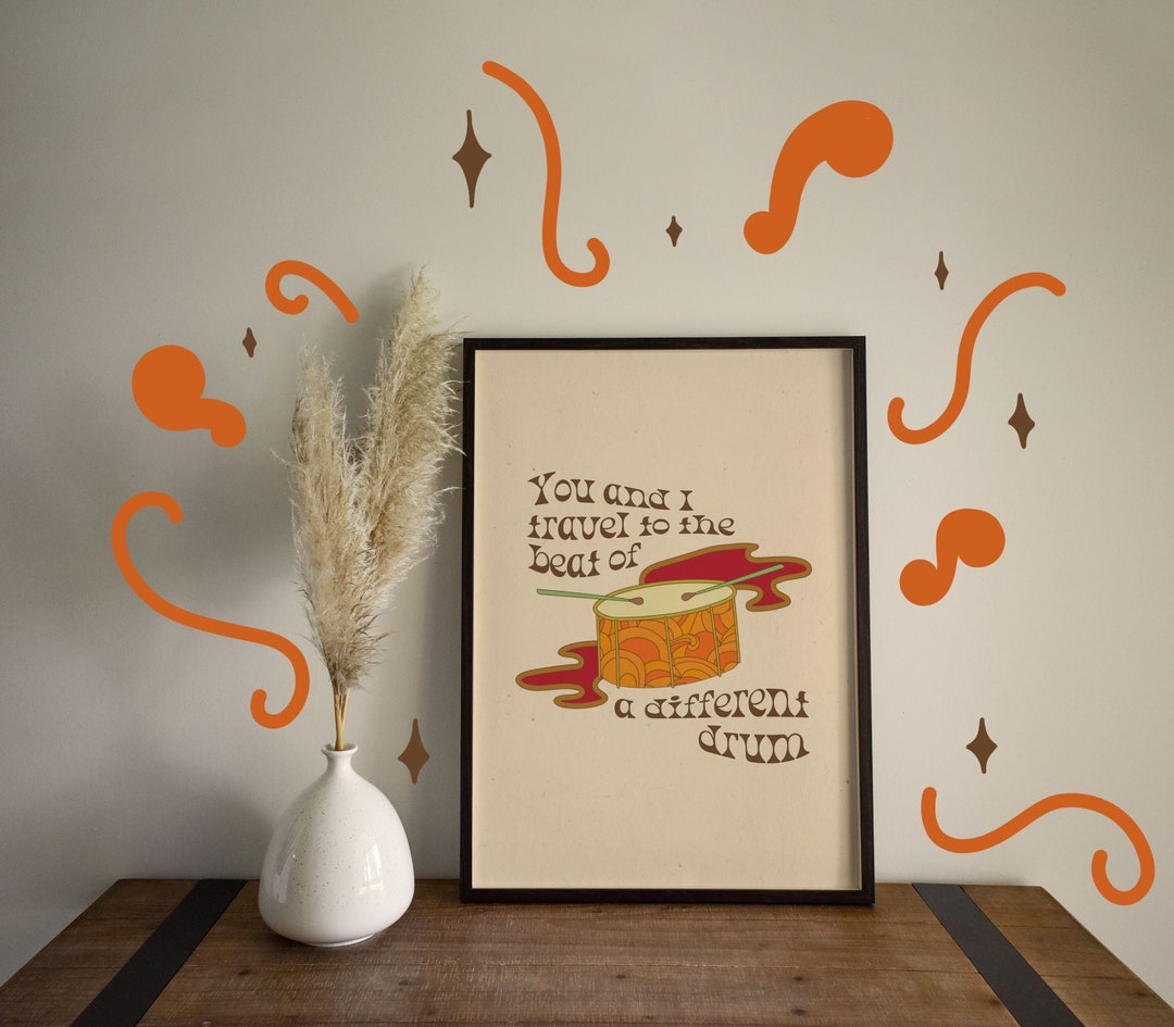 Different Drum A4 Art Print Linda Ronstadt Stone Poneys Vintage ...