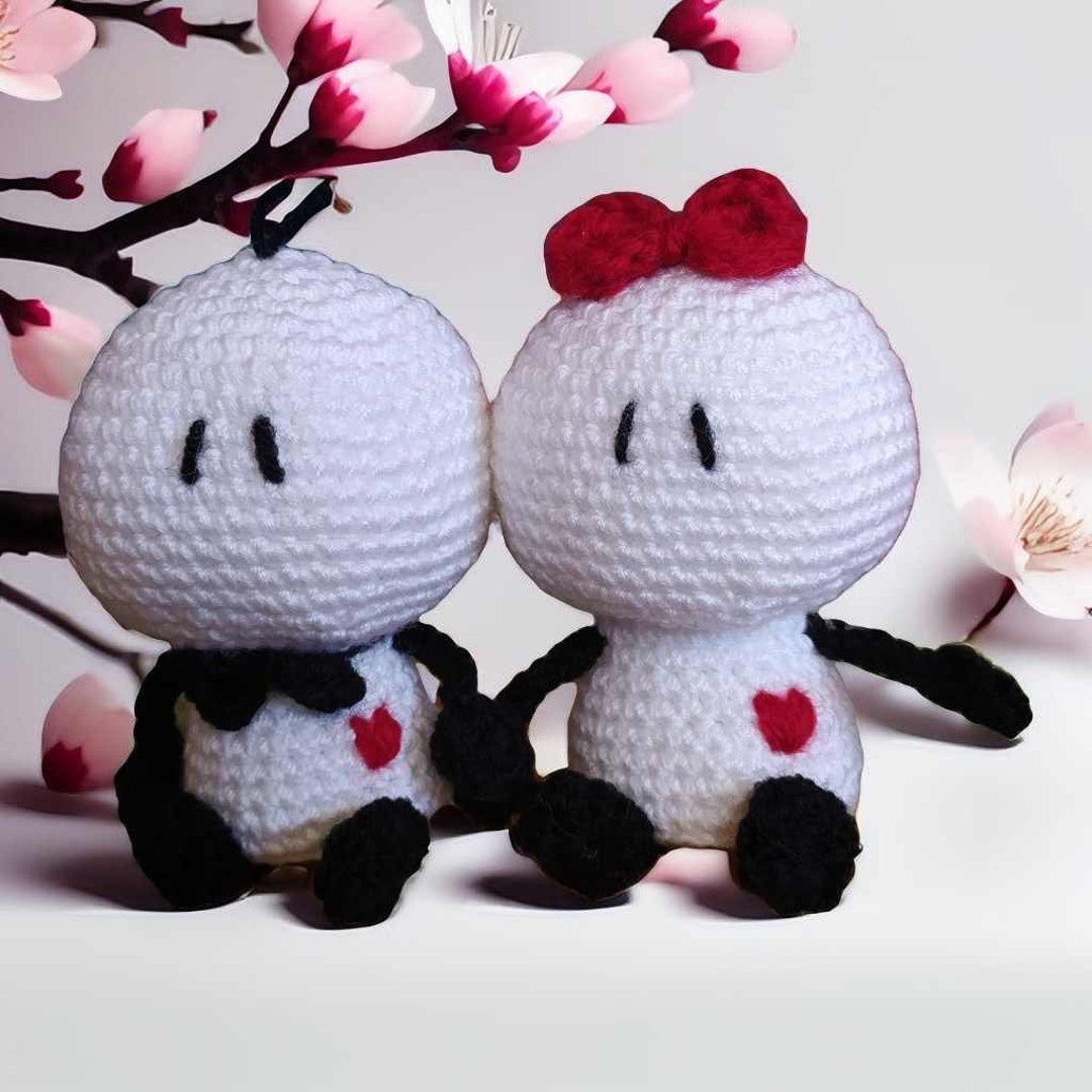 Valentine's Day Bigli Migli, Handmade Cute Dolls for Valentine's - Etsy
