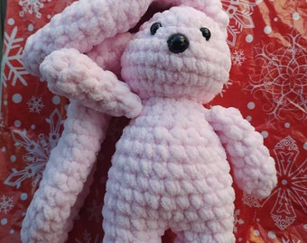 Cute Bunny Long Ears Crochet Bunny | Etsy