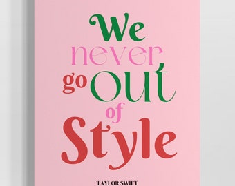 We Never Go Out Of - Etsy