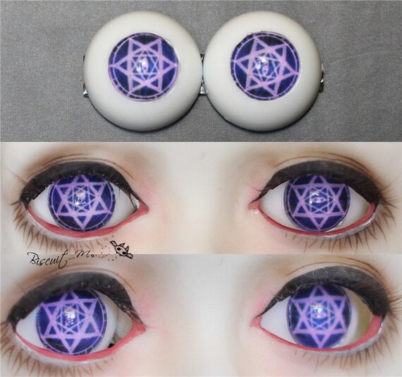Magic Print BJD Eyes Cartoon Shiny MDD Resin Eyes Acrylic | Etsy