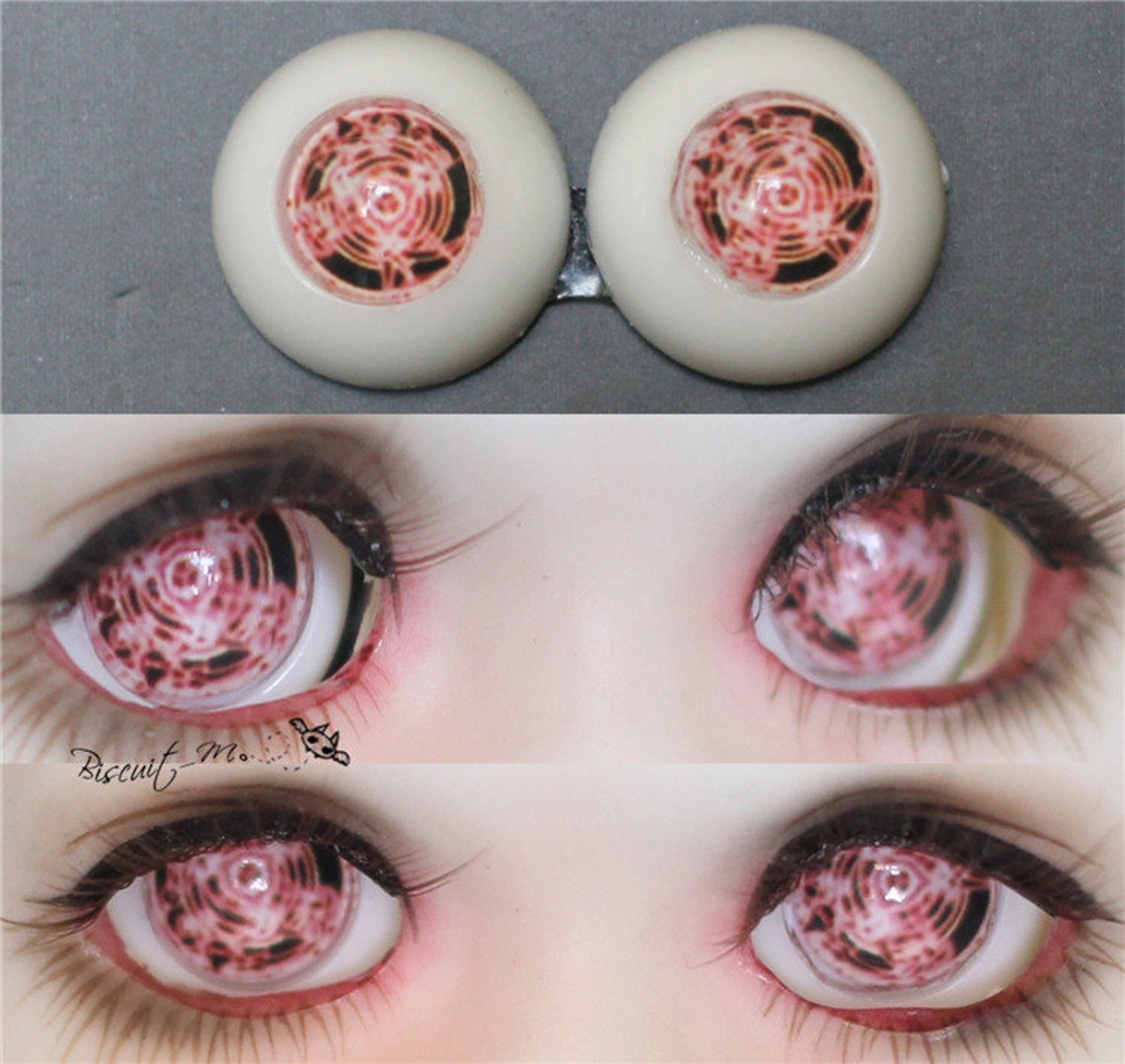 Magic Print BJD Eyes, Cartoon Shiny MDD Resin Eyes, Acrylic Eyes, MD Sd ...