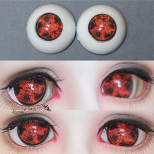 Magic Print BJD Eyes, Cartoon Shiny MDD Resin Eyes, Acrylic Eyes, MD Sd ...