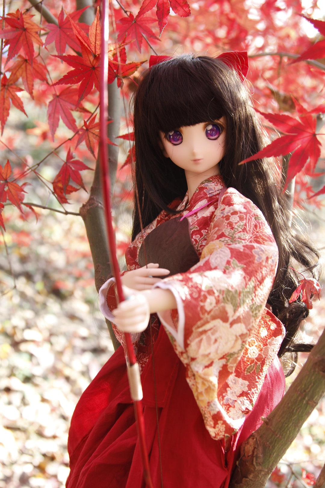 Kyudo Girl Kyudo Uniform Set1/3dd1/41/6doll Clothes - Etsy Ireland