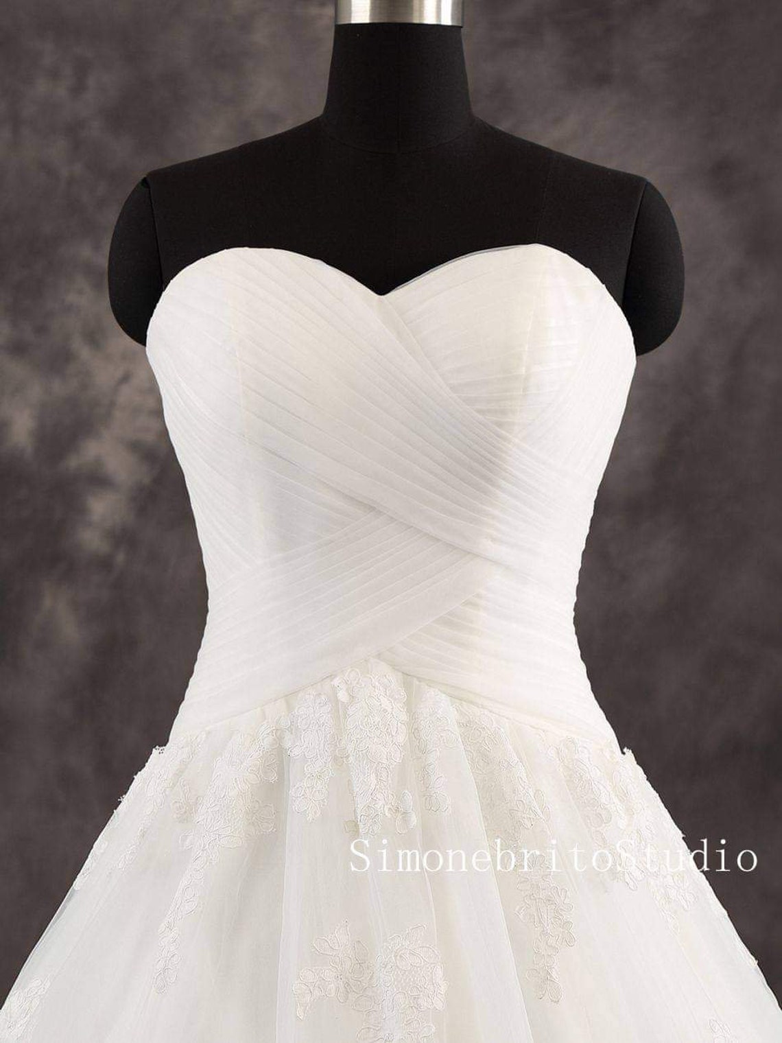 Princess Wedding Dress Sweetheart Neckline Bride Dress | Etsy