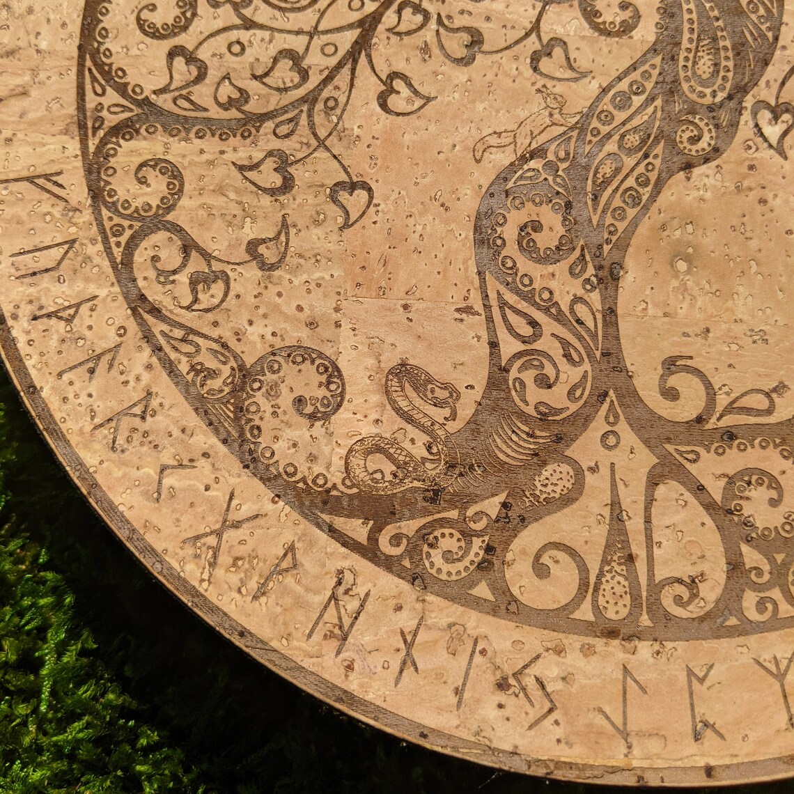 Rune Casting Board Norse Mythology 'ratatoskr' - Etsy