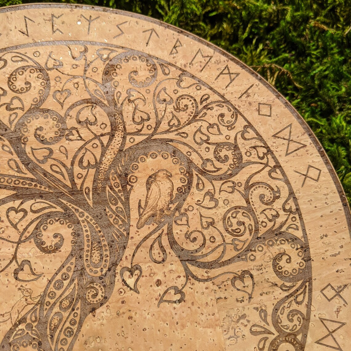 Rune Casting Board Norse Mythology 'ratatoskr' - Etsy