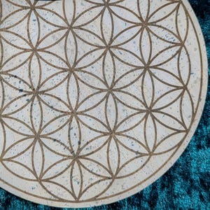 Sacred Geometry Art Set • Engraved Eco Friendly Cork Leather - Etsy