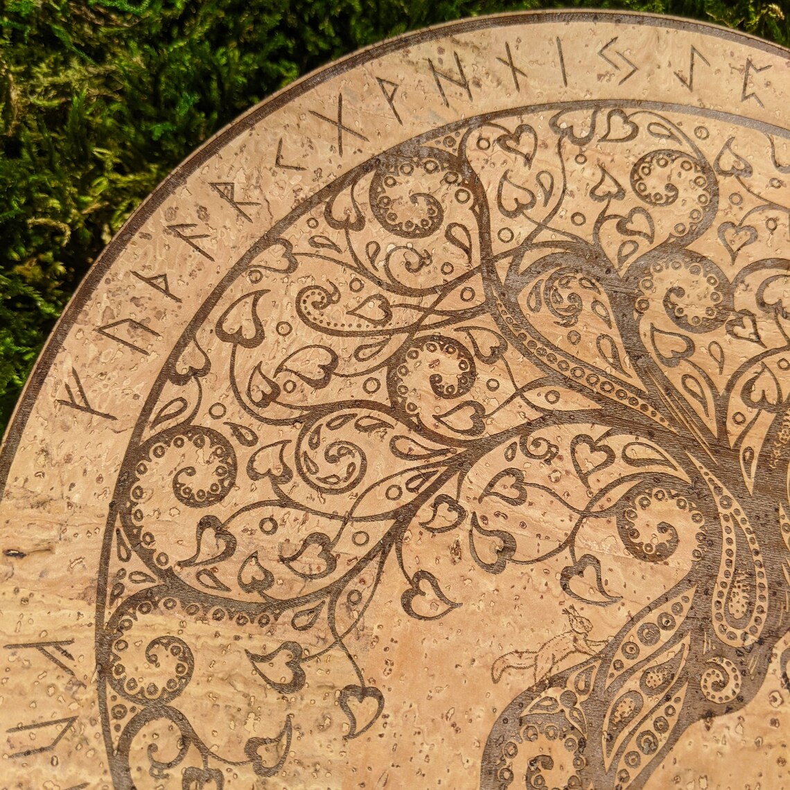 Rune Casting Board Norse Mythology 'ratatoskr' - Etsy