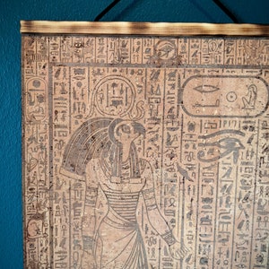 Egyptian Sun God Ra Ancient Egyptian Hieroglyphics Art With Eye of Ra ...