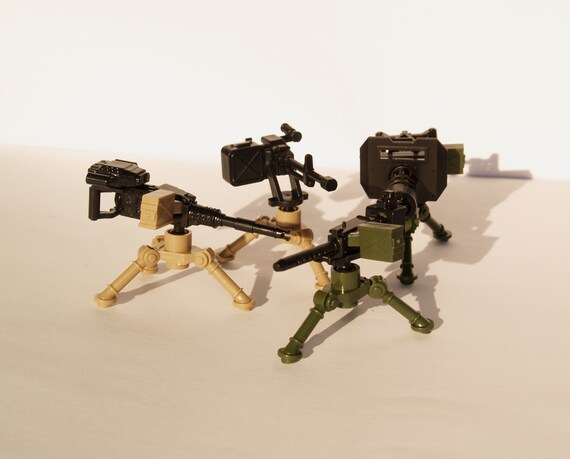4x Custom Machine Guns With Stands and Handles Minigun and - Etsy