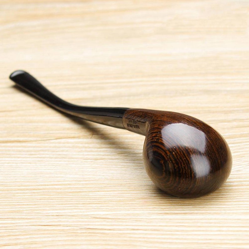 Long Wooden Tobacco Pipe Handmade Wood Smoking Pipe Tobacco - Etsy