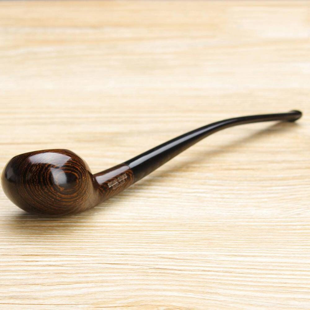Long Wooden Tobacco Pipe Handmade Wood Smoking Pipe Tobacco - Etsy
