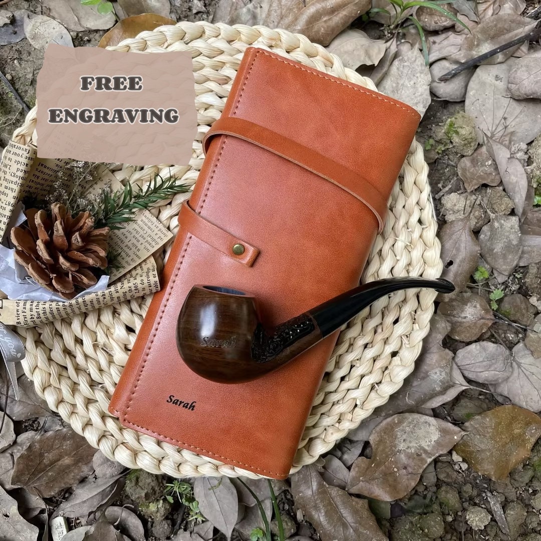 Custom Dad Gift From Kids, Smoker Gift, Father’s Day Gift, Wooden Pipe ...