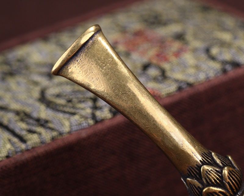 Carved Copper Tobacco Pipe Handmade Copper Smoking Pipe - Etsy