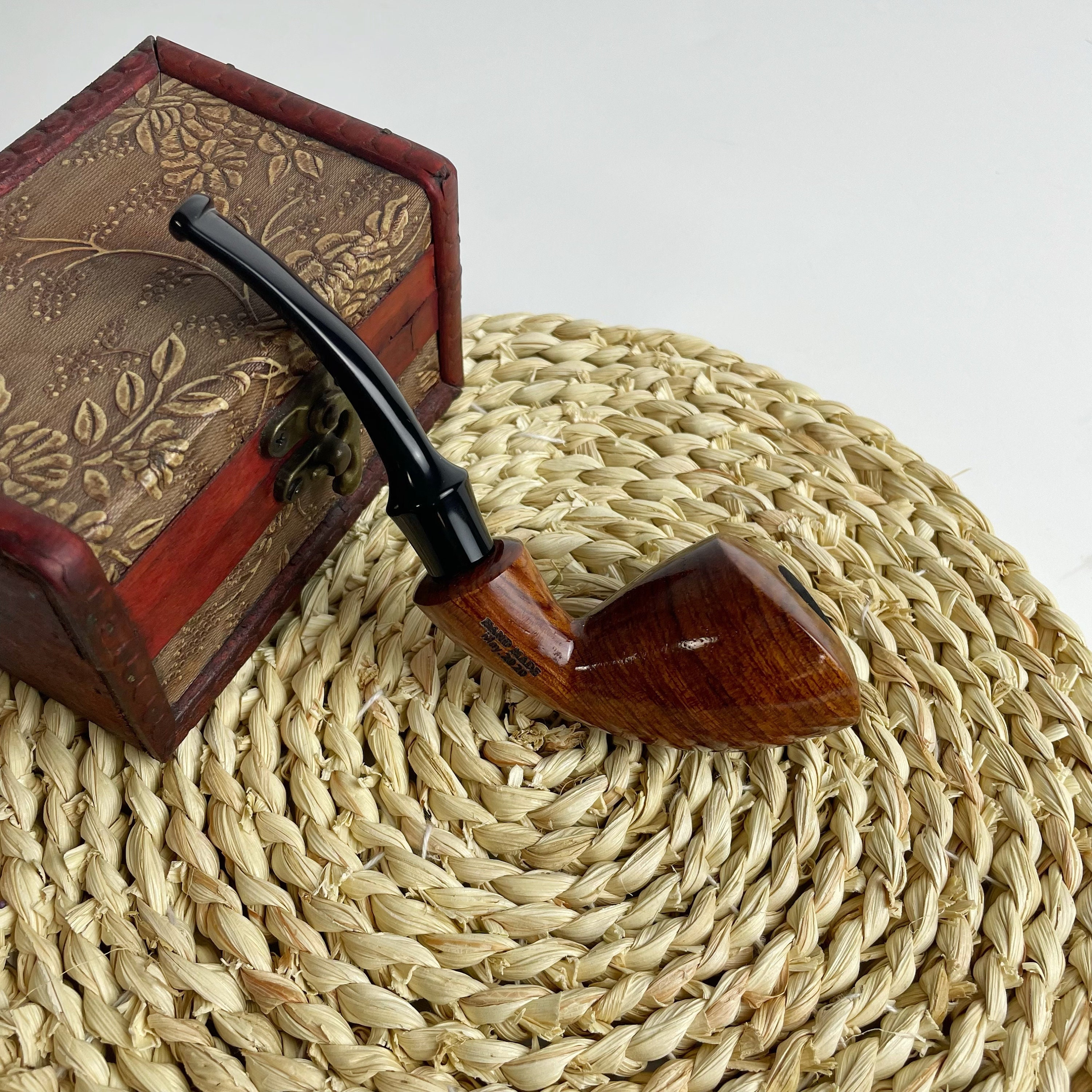Unique Wooden Tobacco Pipe, Handmade Wood Smoking Pipe, Tobacco Bowl ...