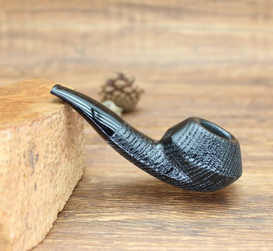 Handcarved Oaken Tobacco Pipe Handmade Oaken Smoking Pipe - Etsy