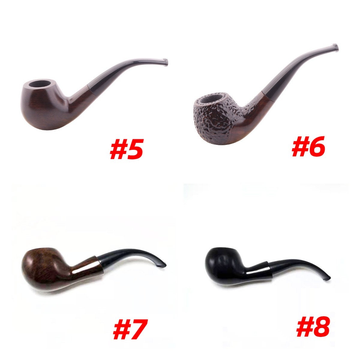 Father's Day Gift, Smoker Gift, Dad Gift From Kids, Wooden Pipe Mens ...