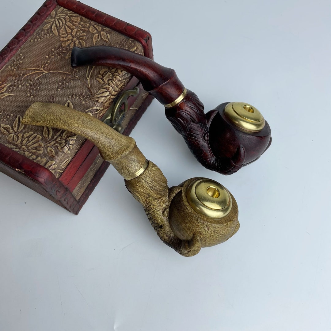 Dragon Claw Tobacco Pipe Handmade Wood Smoking Pipe Tobacco - Etsy