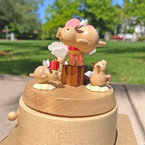 When Pigs Fly | Handmade Wooden Music Box - Etsy