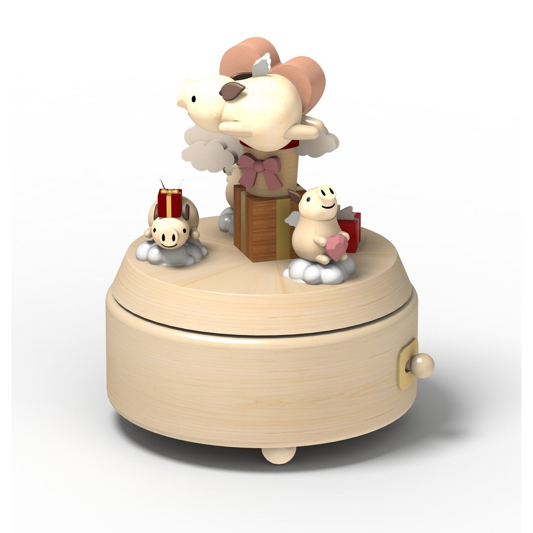 When Pigs Fly Handmade Wooden Music Box - Etsy