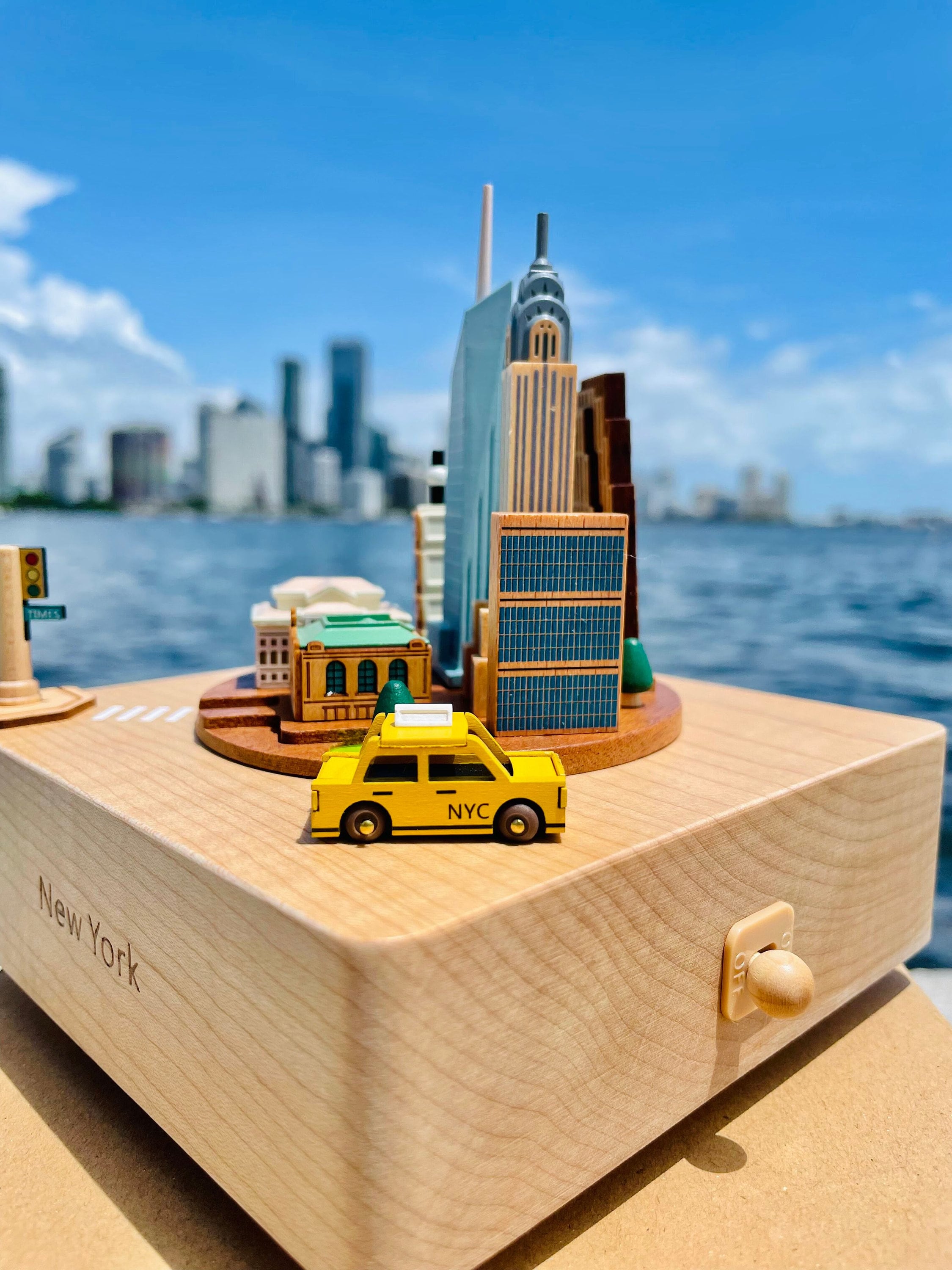 Midtown Manhattan | Wooden Music Box - Etsy