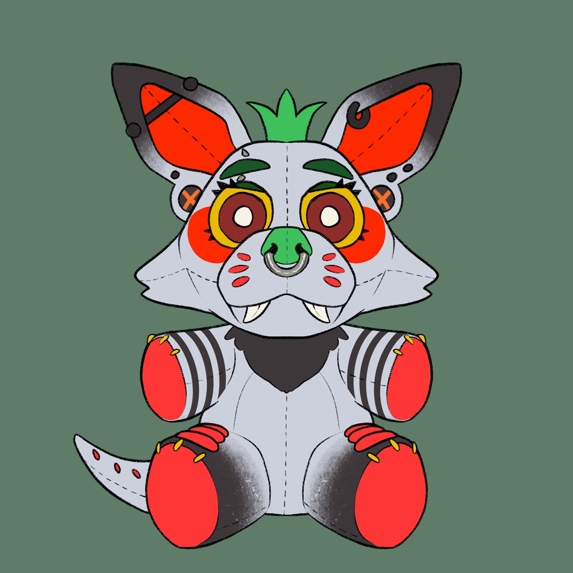 FNAF Fursona Plushie YCH - Etsy