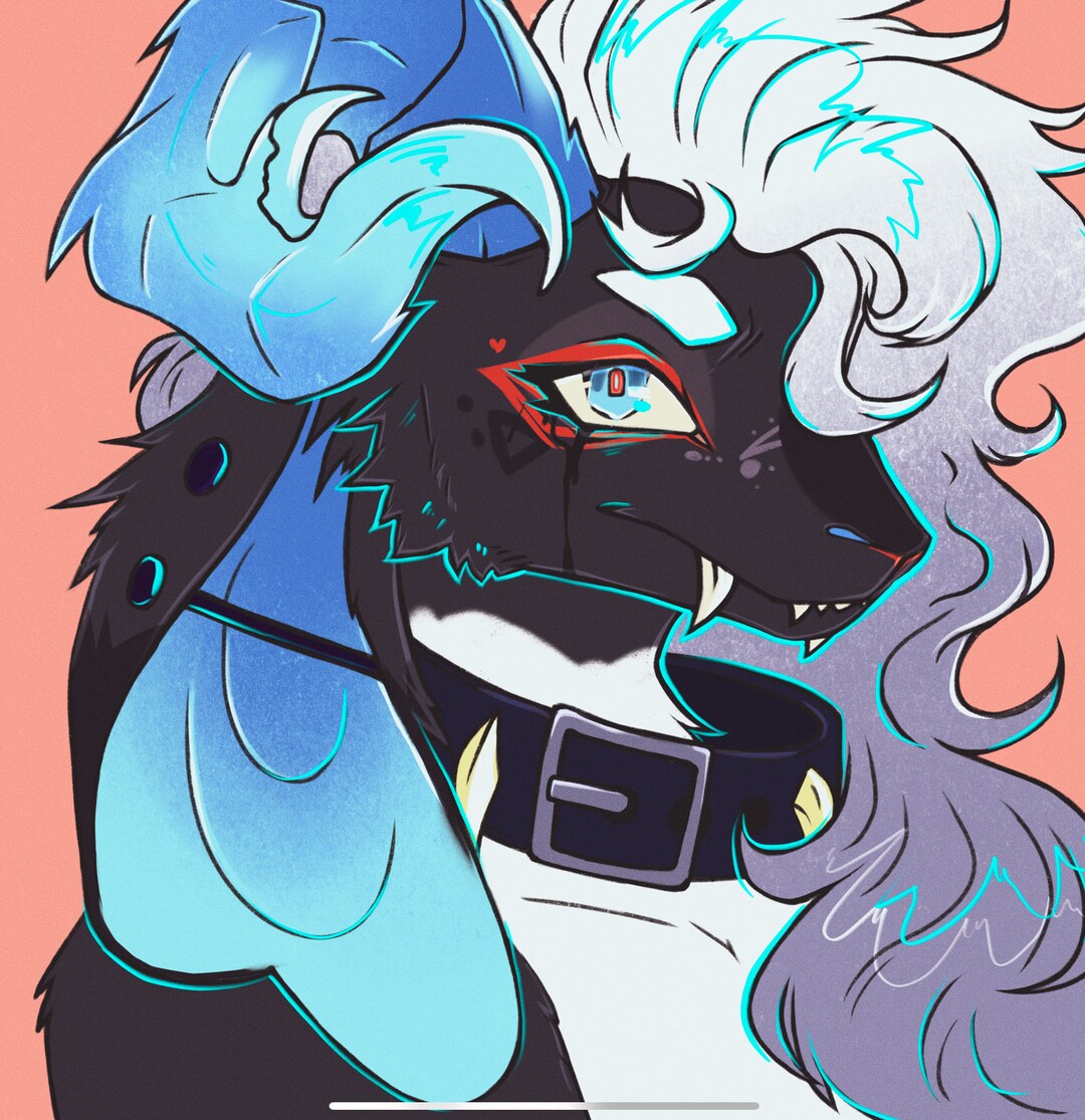 Furry Fursona Custom Drawing - Etsy