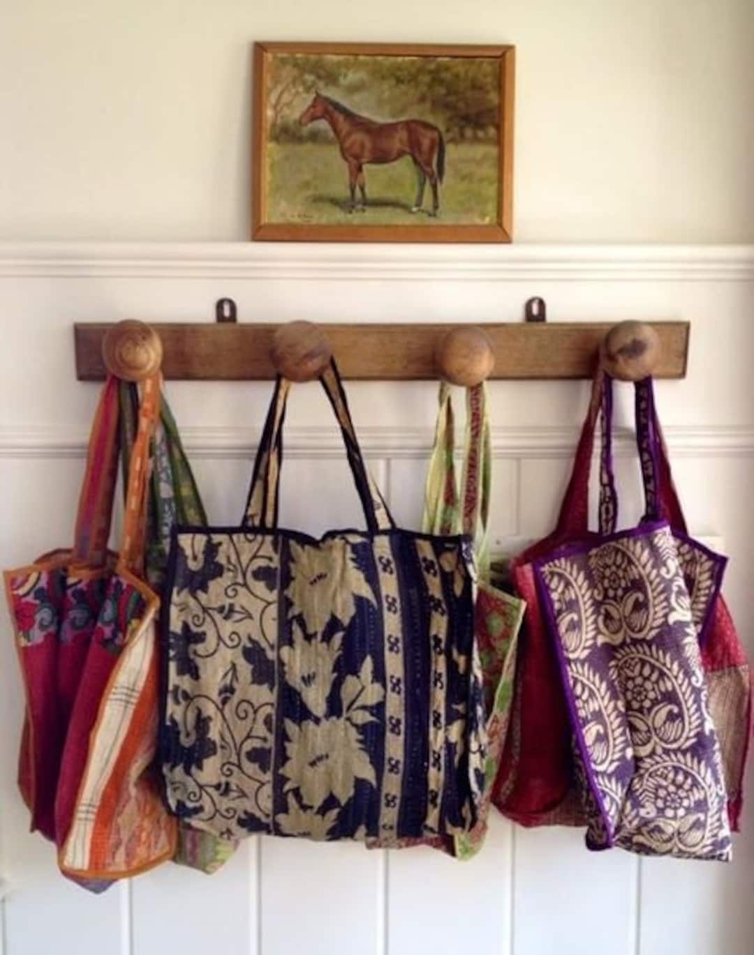 50 Pcs, Kantha Bag, Bag, Vintage, Fashion Bag, Vintage Kantha Bag Tote ...