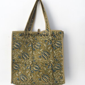 5 Pcs Set Tote Bag, Handloom Bag, Fashion Bag, FREESHIPPING, Reversible ...