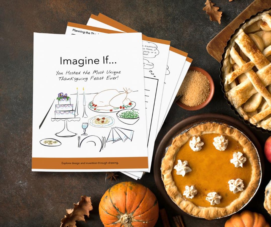 Thanksgiving Activities for Kids | Drawing Prompts for Kids ...