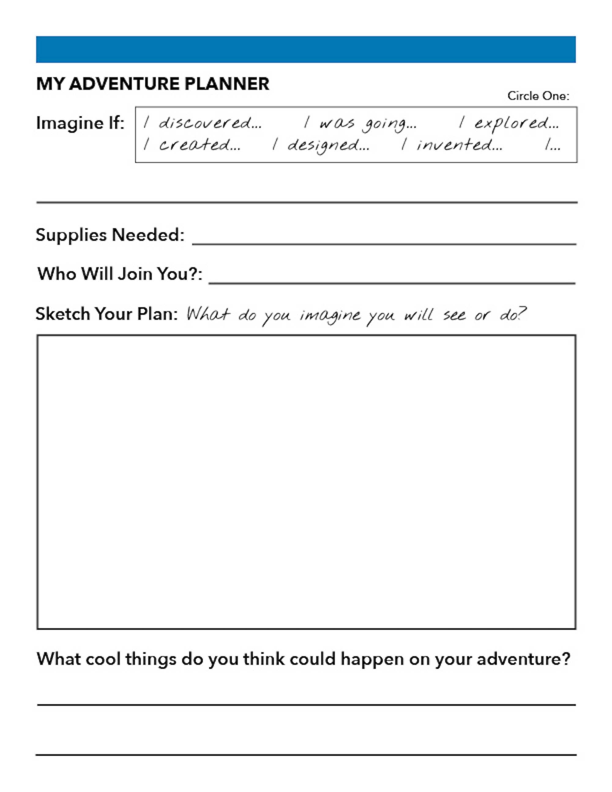 Draw and Write Journal Pages for Kids: Adventure Planner, Exploring ...