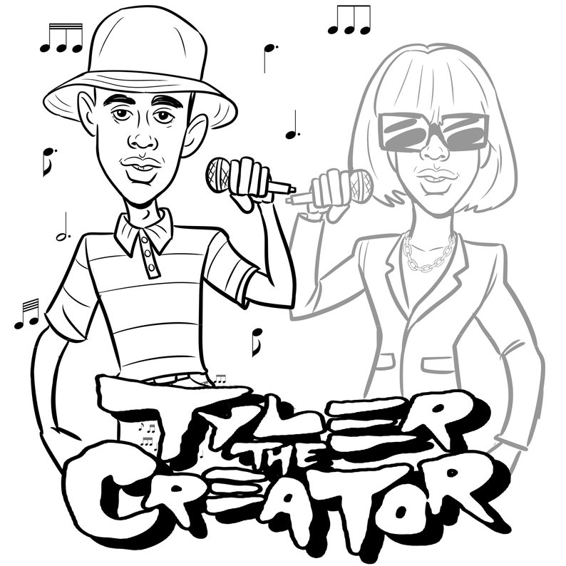 Hip Hop Mic Drop Volume 1 Coloring and Puzzle Book - Etsy